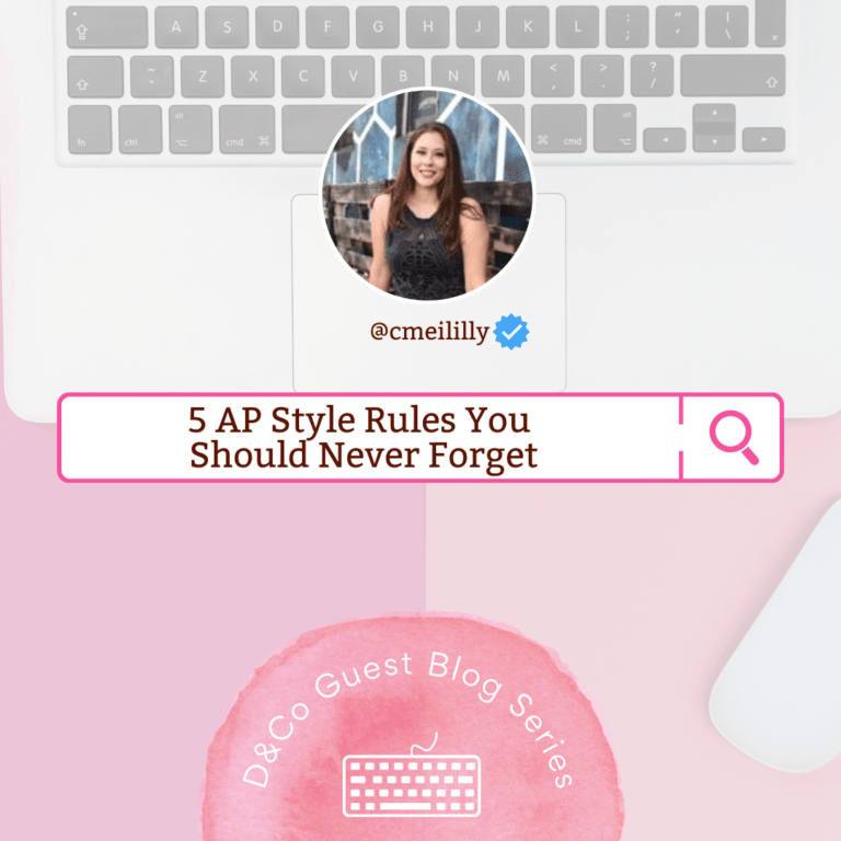 5 AP Style Rules You Should Never Forget - Durée & Company