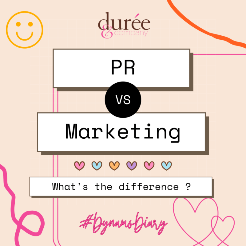 What’s the Difference Between PR and Marketing? - Durée & Company